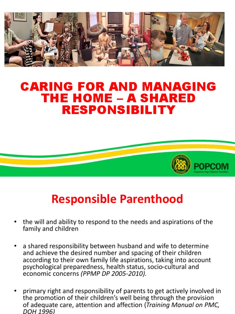 Responsibilities of Responsible Parenthood | PDF | Parenting ...