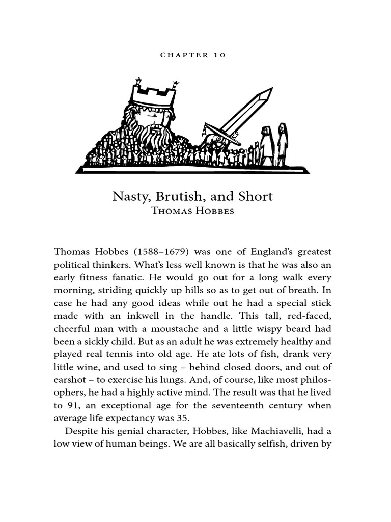 Hobbes Social Contract | PDF | Thomas Hobbes | Social Contract