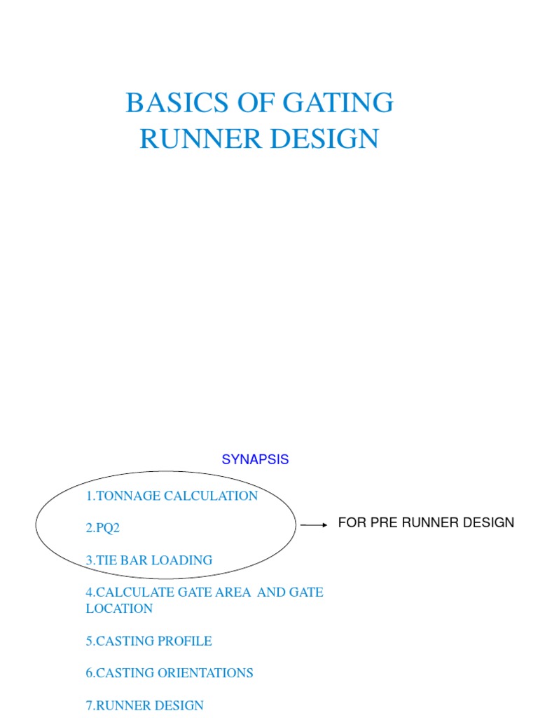 Basic Gating and Runner Design | PDF | Casting (Metalworking ...