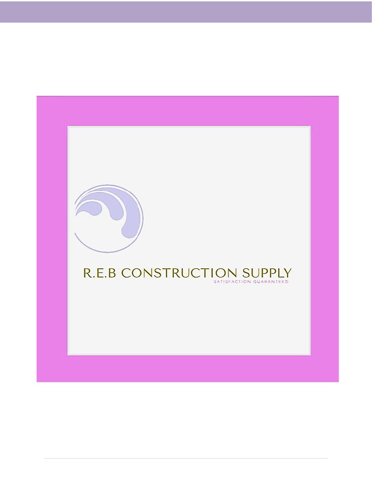 Reb Construction - Company Profile Rev.4 09142019 | PDF | Economic ...