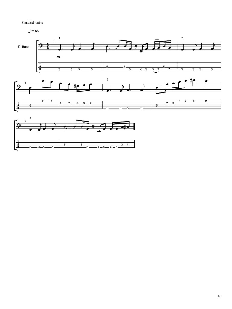 Standard Tuning | PDF