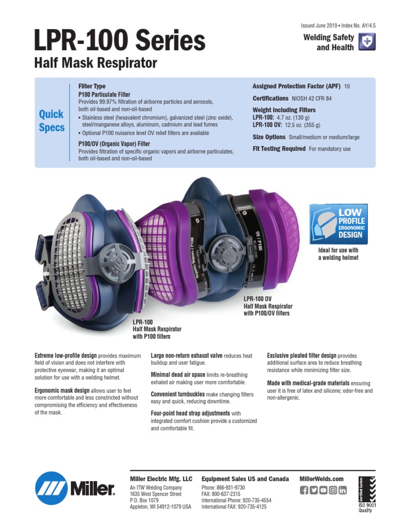 Miller LPR 100 | PDF | Particulates | Materials