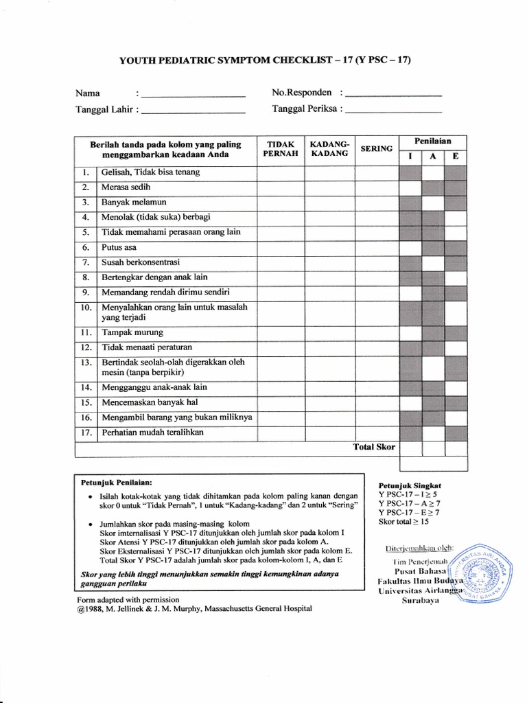 PSC 17 Indonesian | PDF