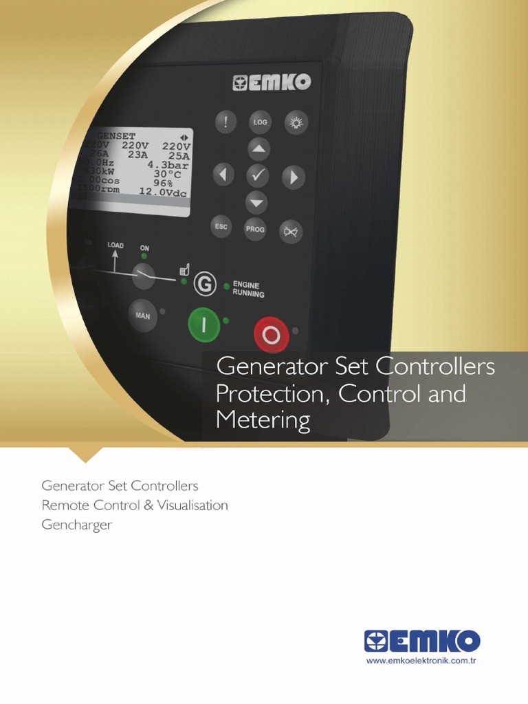 Emko Genset Catalogue | PDF | Mains Electricity | Battery Charger