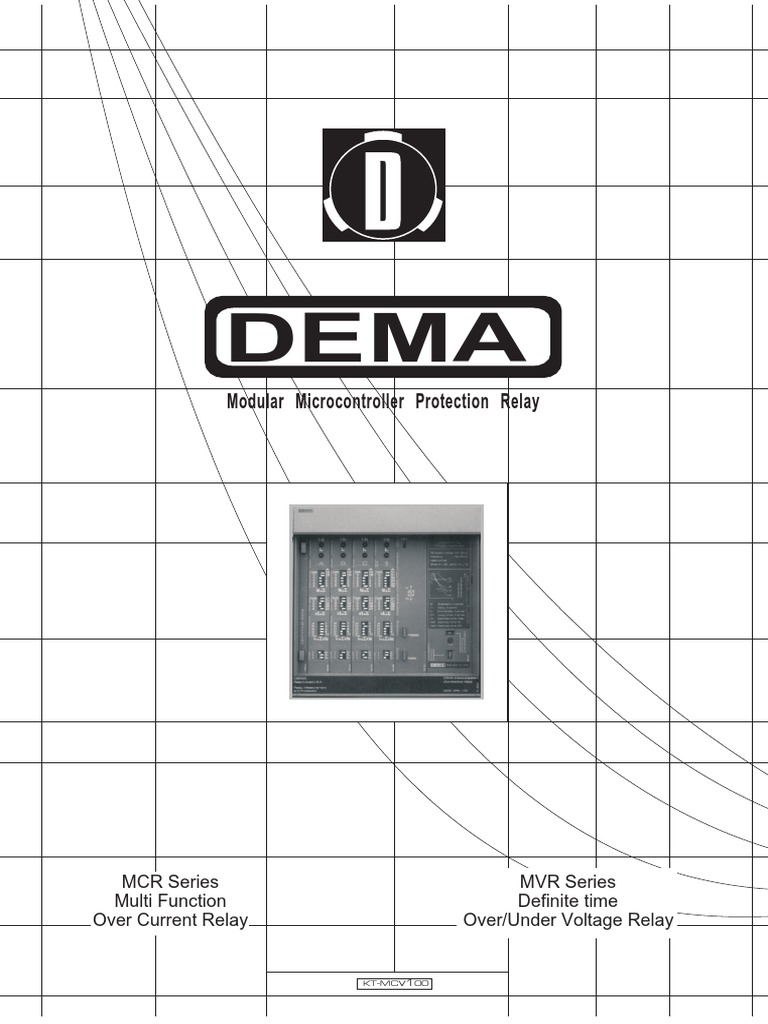 Dema-Mcr & MVR Protection Relay | PDF | Relay | Electrical Equipment