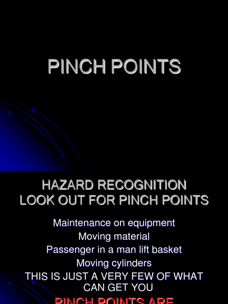 Pinch PointsREV3 | PDF
