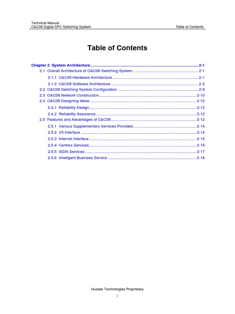 System Architecture | PDF | Telephone Exchange | Computer Network