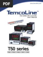 Manual 111010 XMT1000 Temperature Controller | PDF | Relay | Thermocouple