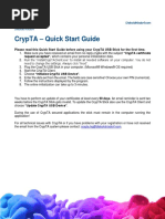 CrypTAClient QuickStartGuide and InstallationManual | PDF | Computer File | Microsoft Windows