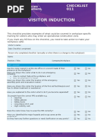 Induction Report Form For New Employee: Human Resource Dept | PDF
