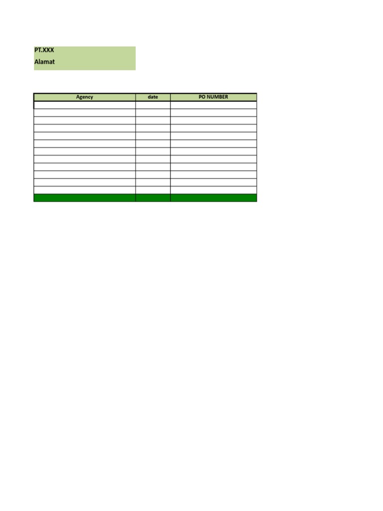 Contoh SOA | PDF