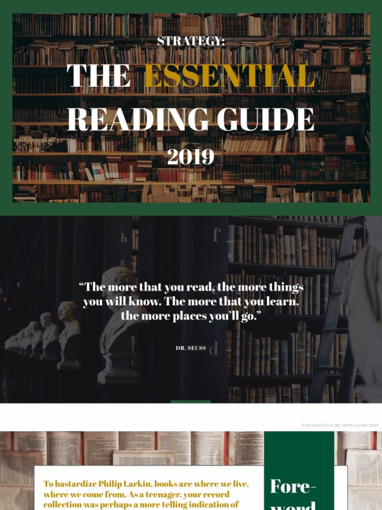 Strategy - An Essential Reading Guide | PDF | Marketing | Advertising