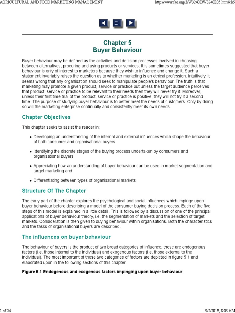Chapter 5 | PDF | Consumer Behaviour | Marketing