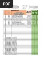 Nutritional Status Template With Auto-Compute Age and BMI | PDF ...