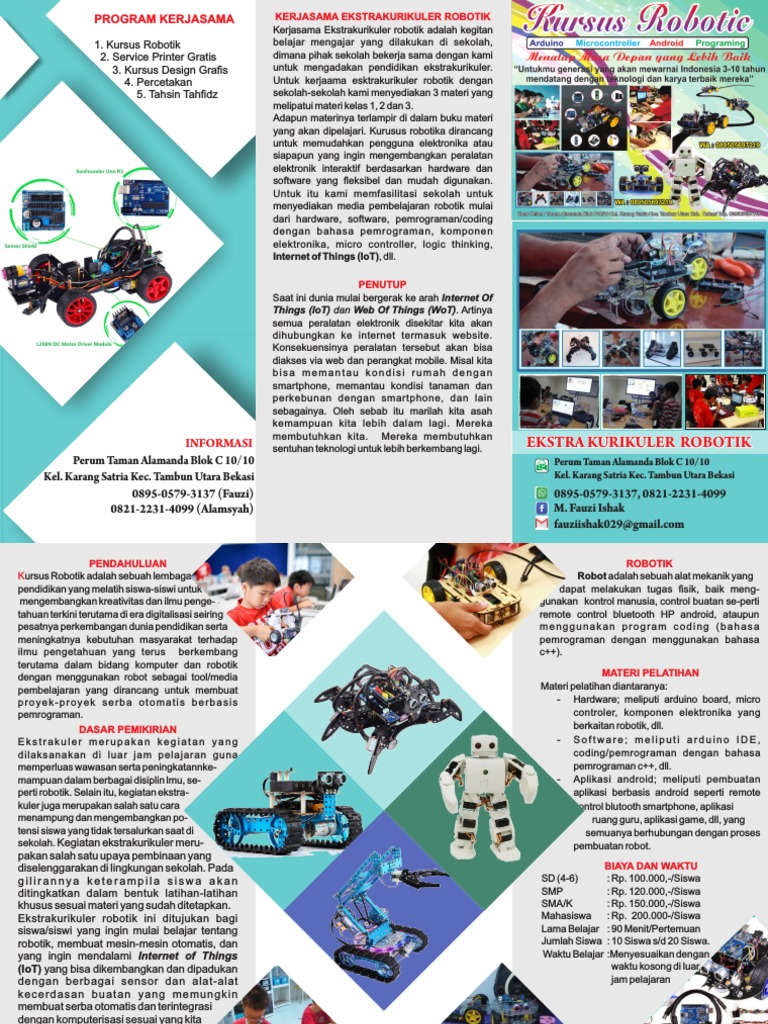 Brosur Robotik | PDF