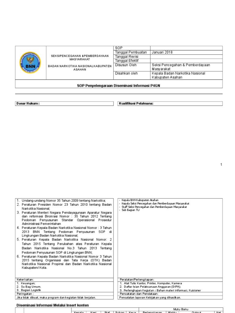 Sop Insert Konten | PDF