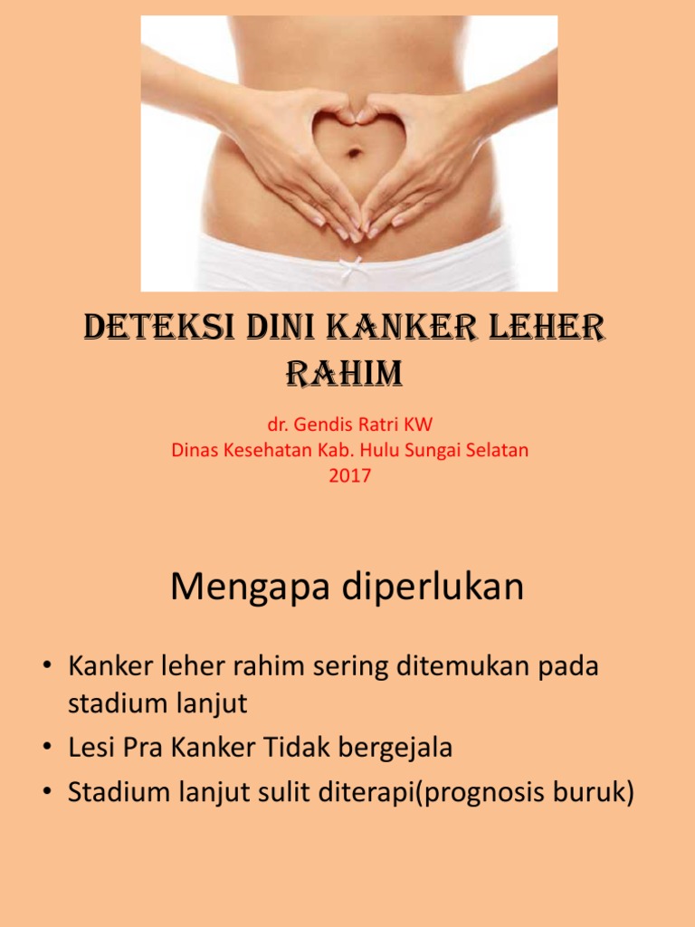 Deteksi Dini Kanker Rahim | PDF | Cervical Cancer | Sexual Anatomy