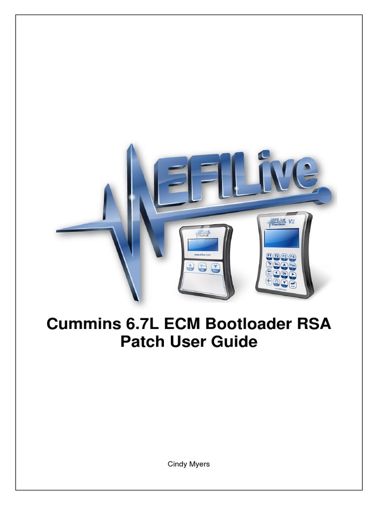 Cummins BootRSA Patch User Guide | PDF | Booting | Microsoft Windows