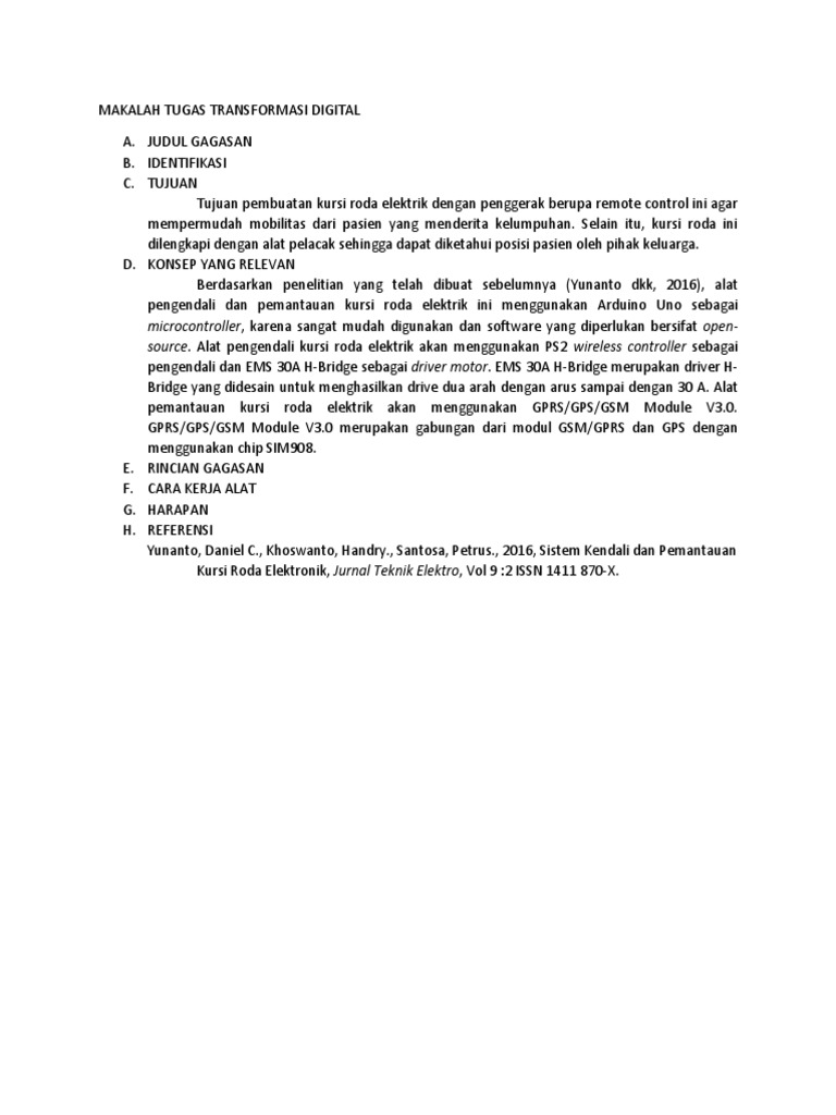 Makalah Transformasi Digital | PDF