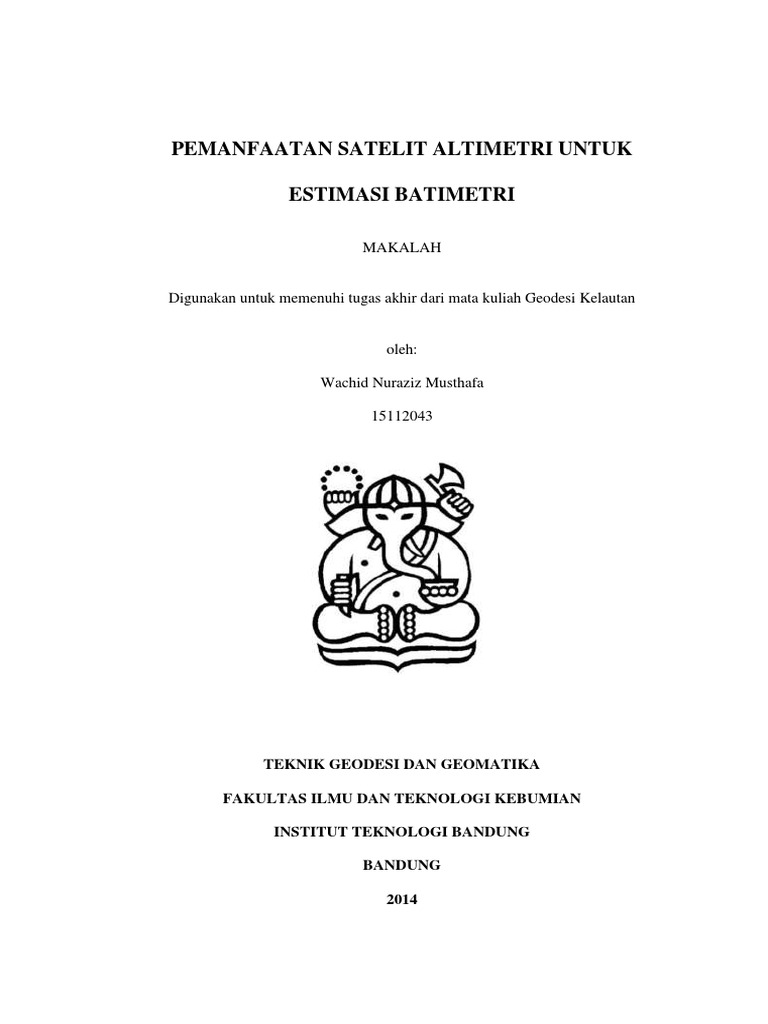 Pemanfaatan Satelit Altimetri Untuk Esti PDF | PDF