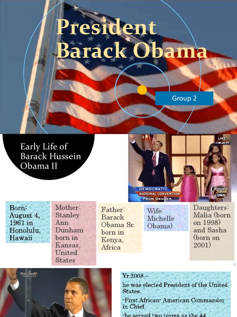 Barack Obama's Early Life and Achievements | PDF | Barack Obama | The ...