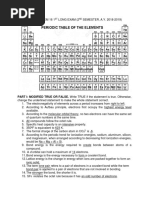 (BEST) Chem 16 LE1 Samplex + Answers PDF | PDF | Covalent Bond | Chemical Bond
