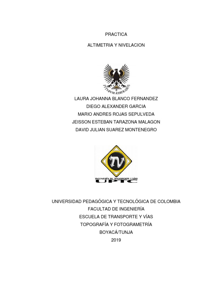 ALTIMETRIA Y PLANIMETRIA Topo | PDF | Topografía | Geometria plana)