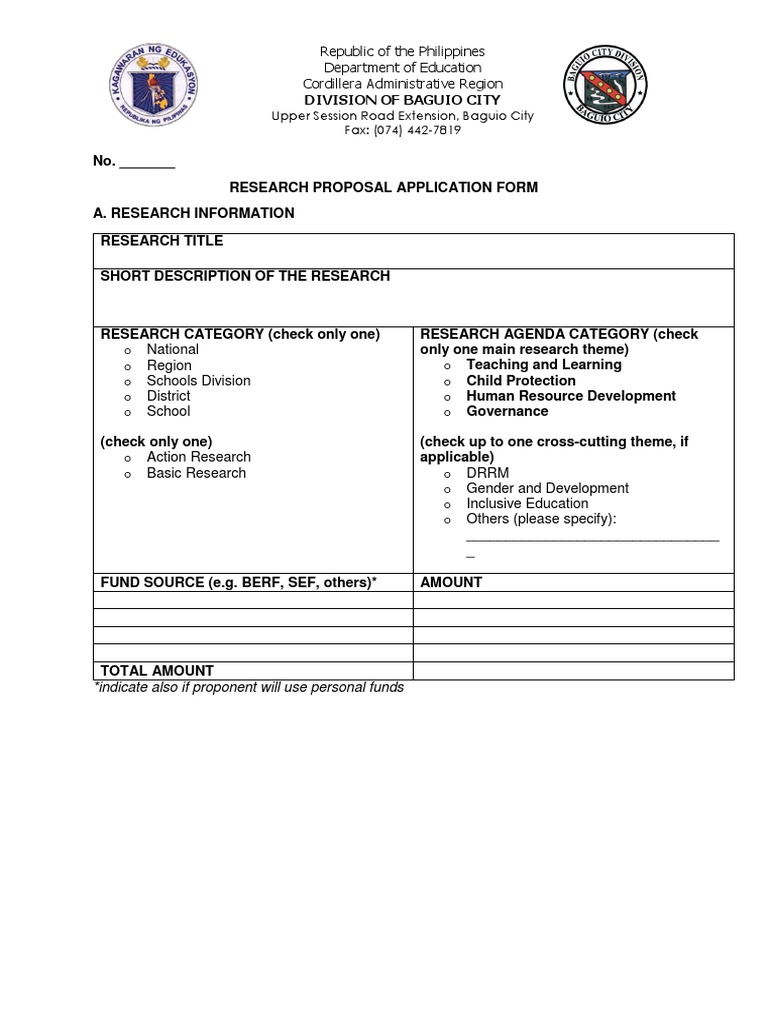 Research Proposal Application and Declarations | PDF | Justice | Crime ...
