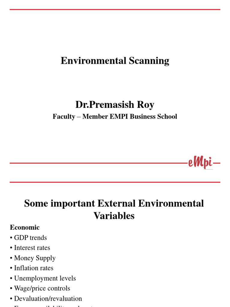 Chapter 2 External Scanning | PDF | Competition | Entrepreneurship