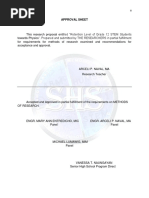Approval Sheet | PDF