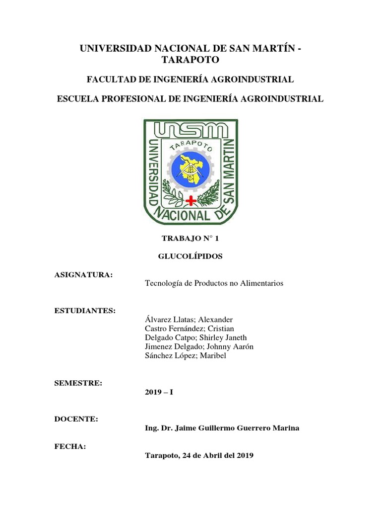 Glucolípidos: Estructura y Clasificación | PDF | Lípido | Membrana celular