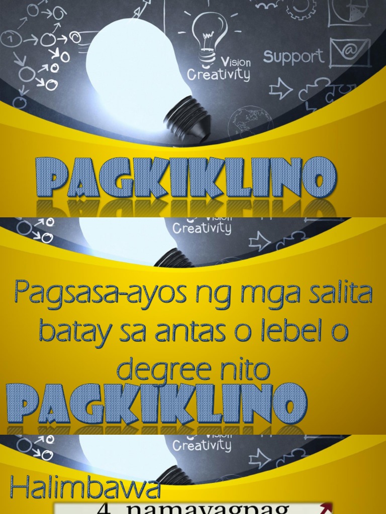 Pagkiklino | PDF