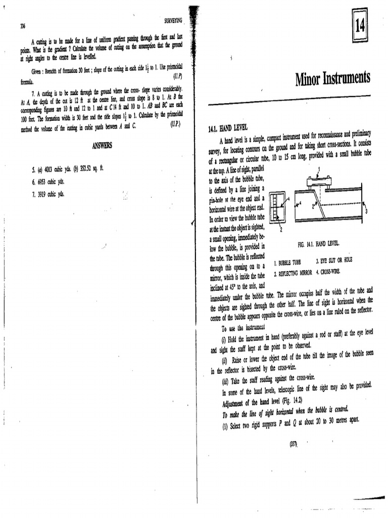 14 Minor Instruments | PDF | Angle | Mirror