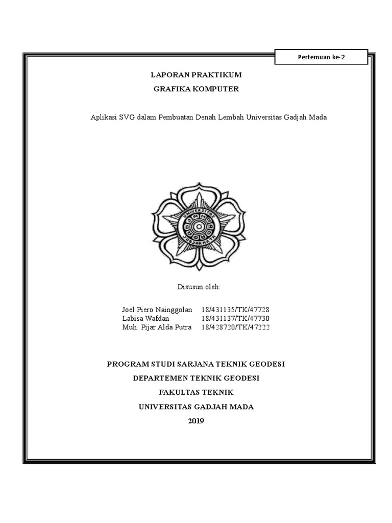 Denah SVG Lembah UGM Rev | PDF