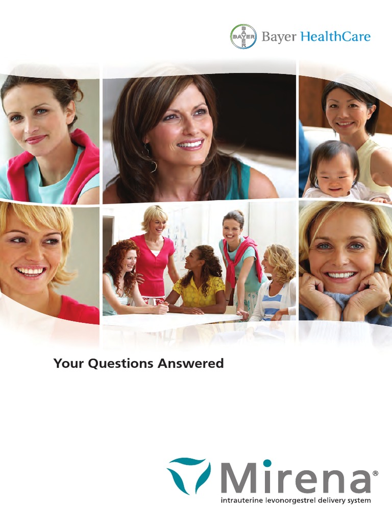Mirena Brochure | PDF | Menstruation | Birth Control