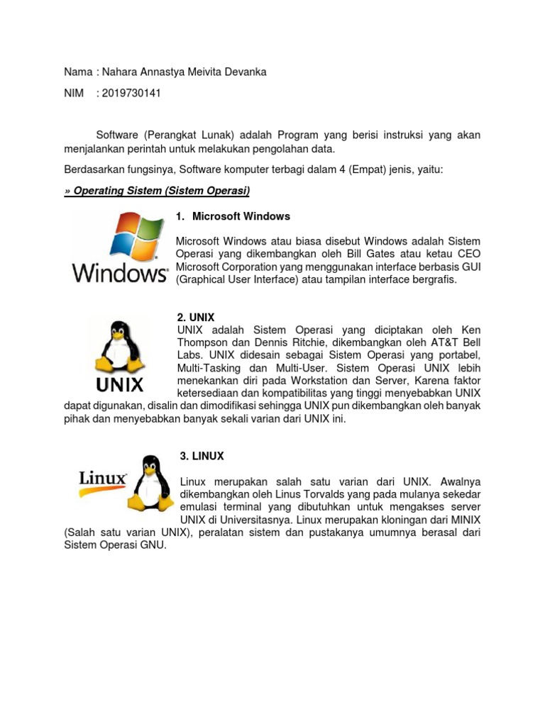 Jenis Software Dan Hardware Pdf