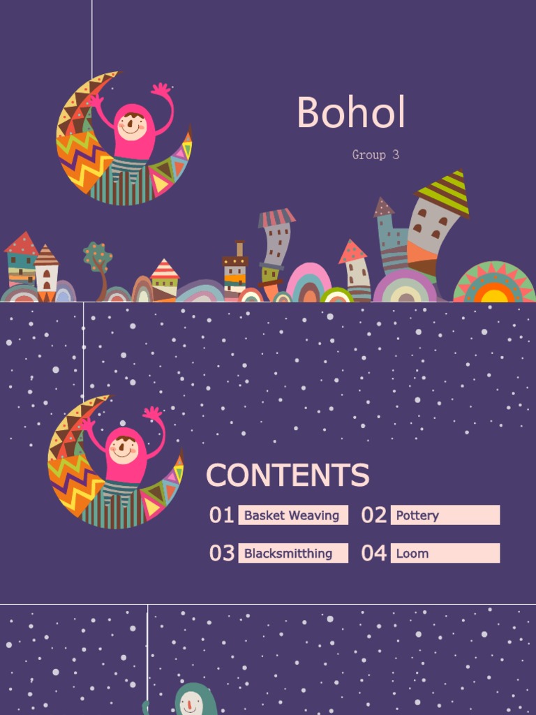 Arts and Crafts of Bohol | Loom | Basket Weaving