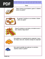 Multiplicacion 1 Entender Problemas Verbales 1 | PDF | Hogar ...