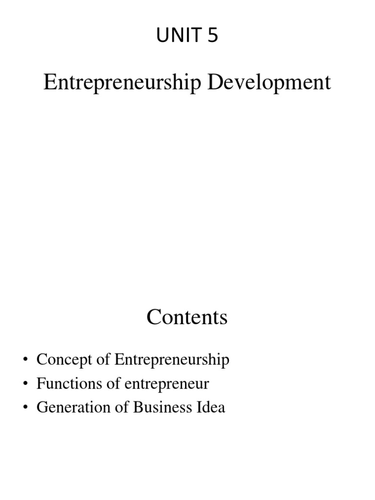 Understanding Entrepreneurship Essentials | PDF | Entrepreneurship ...