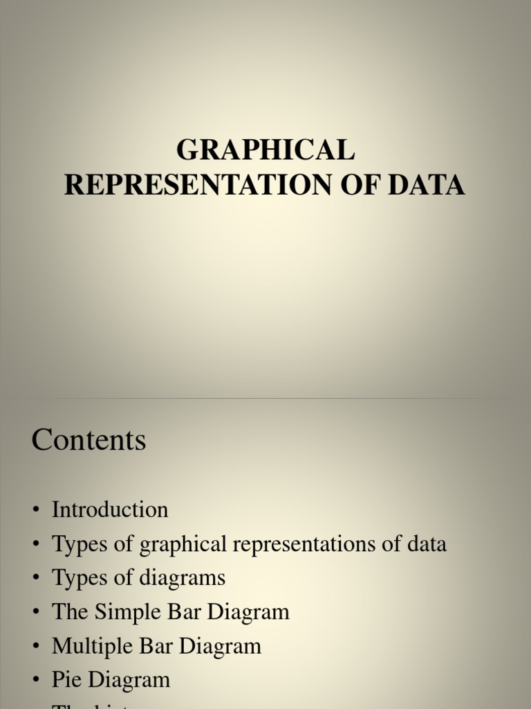 Graphical Data Representation Techniques | PDF | Infographics | Pie Chart