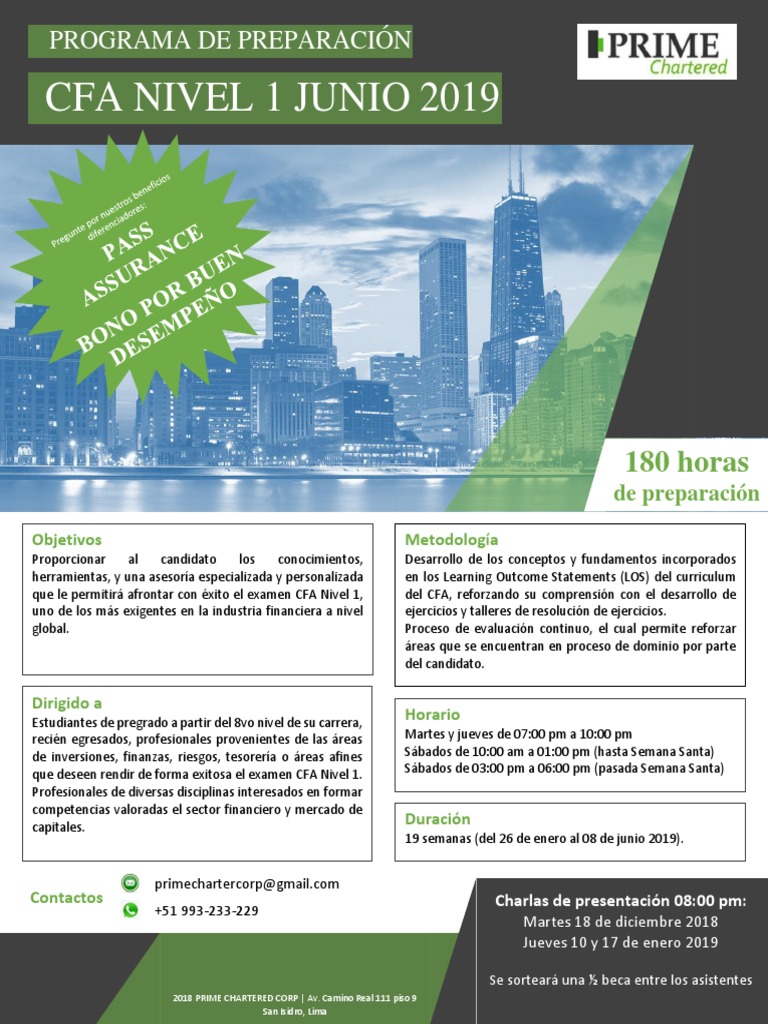 Prime Chartered | PDF | Dinero | Economias