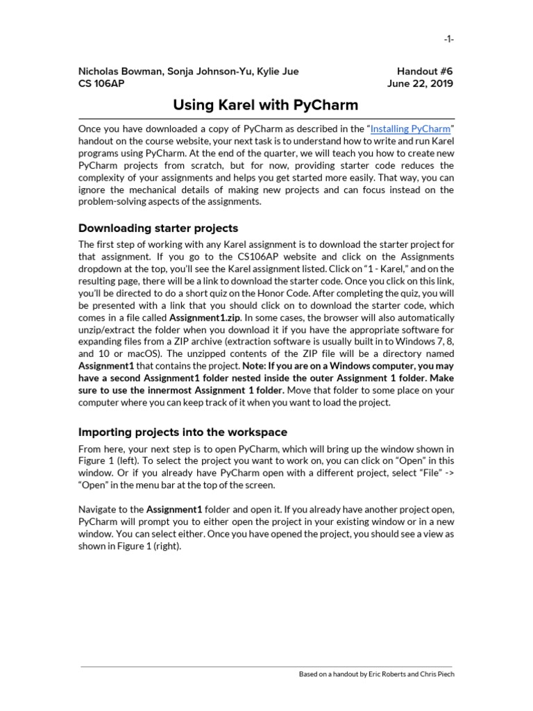 Pycharm Tutorial | PDF | Software Bug | Zip (File Format)