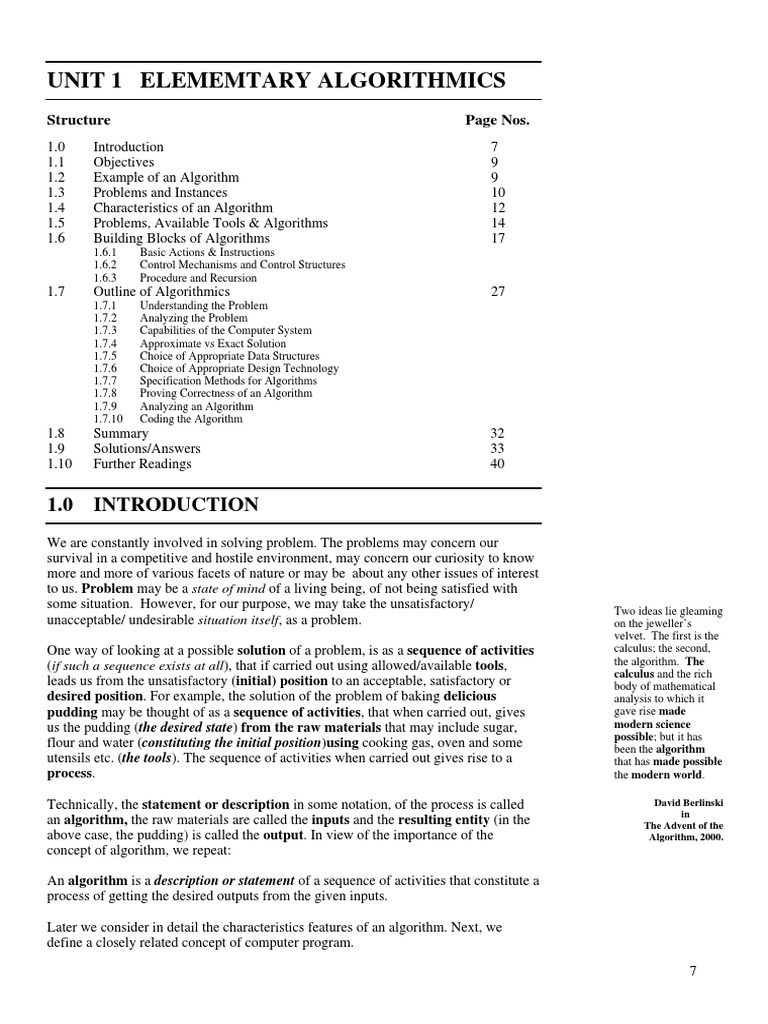 MCS 031 | PDF | Conjecture | Algorithms