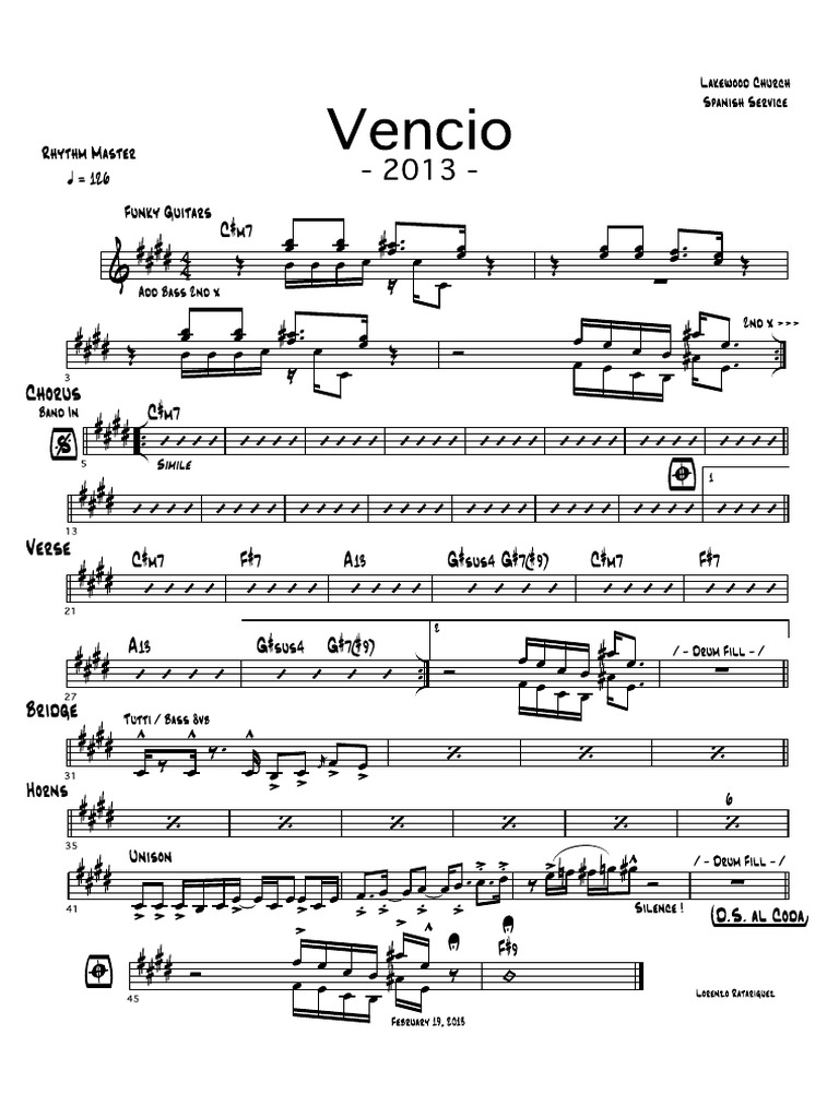 Vencio (Marcos Witt) PDF | PDF