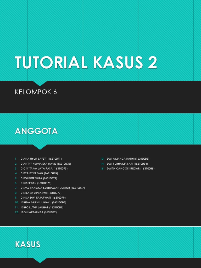 Tutorial Kasus 2, Hematologi | PDF | Pengembangan Diri | Kesehatan Holistik