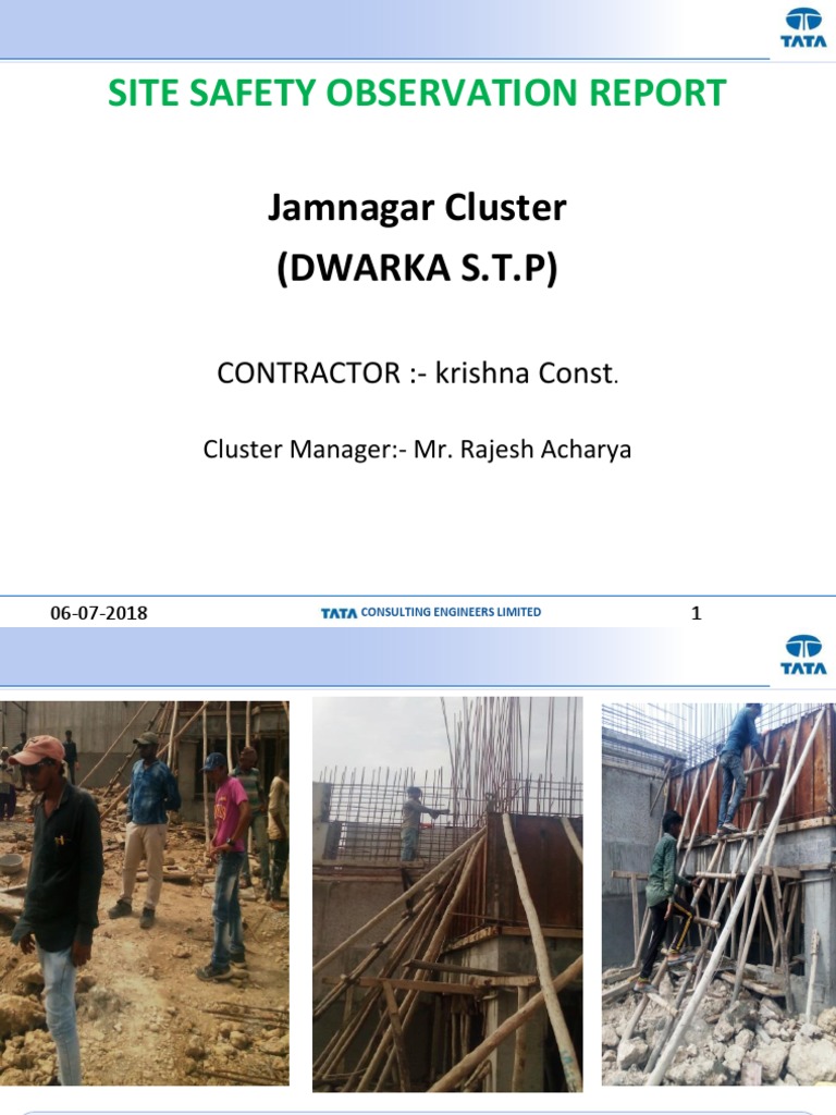 Safety Observation Report Fo | PDF