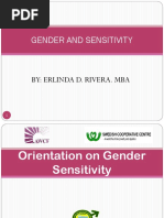 Gender Sensitivity Seminar Overview | PDF | Gender | Gender Studies