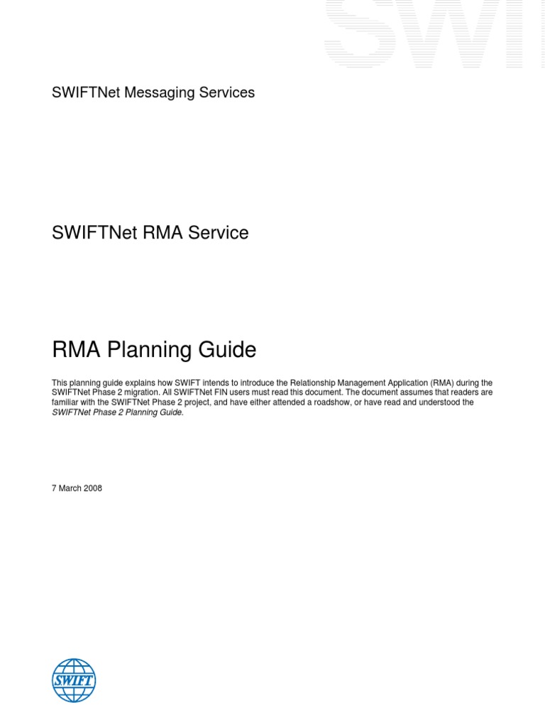 RMA Planning Guide Mar08 | PDF | Real Time Computing | Authentication