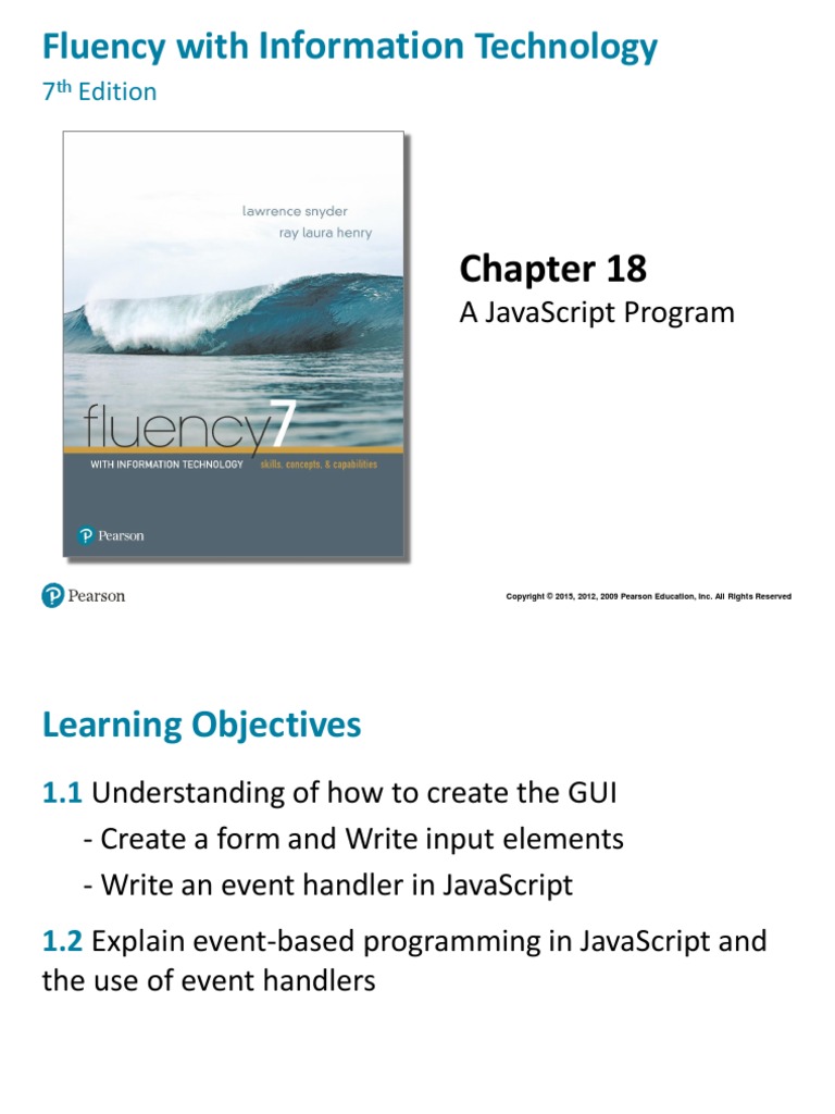 Information: Fluency With Technology | PDF | Html | Java Script