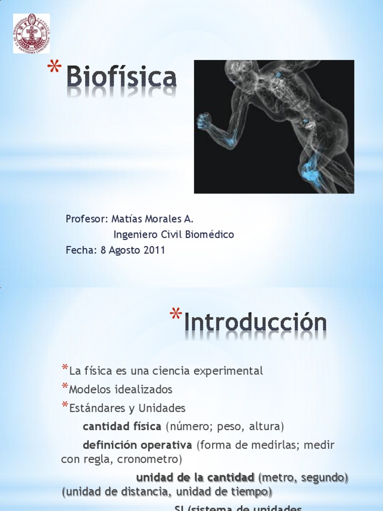 Introducción a la Biofísica y Vectores | PDF | Vector Euclidiano | Cantidad